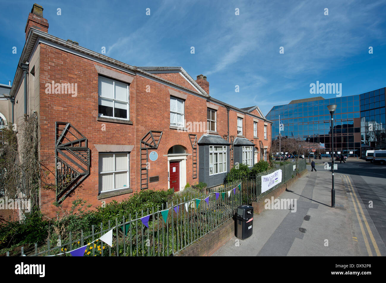 The Pankhurst Centre on Nelson Street in Manchester Stock Photo - Alamy