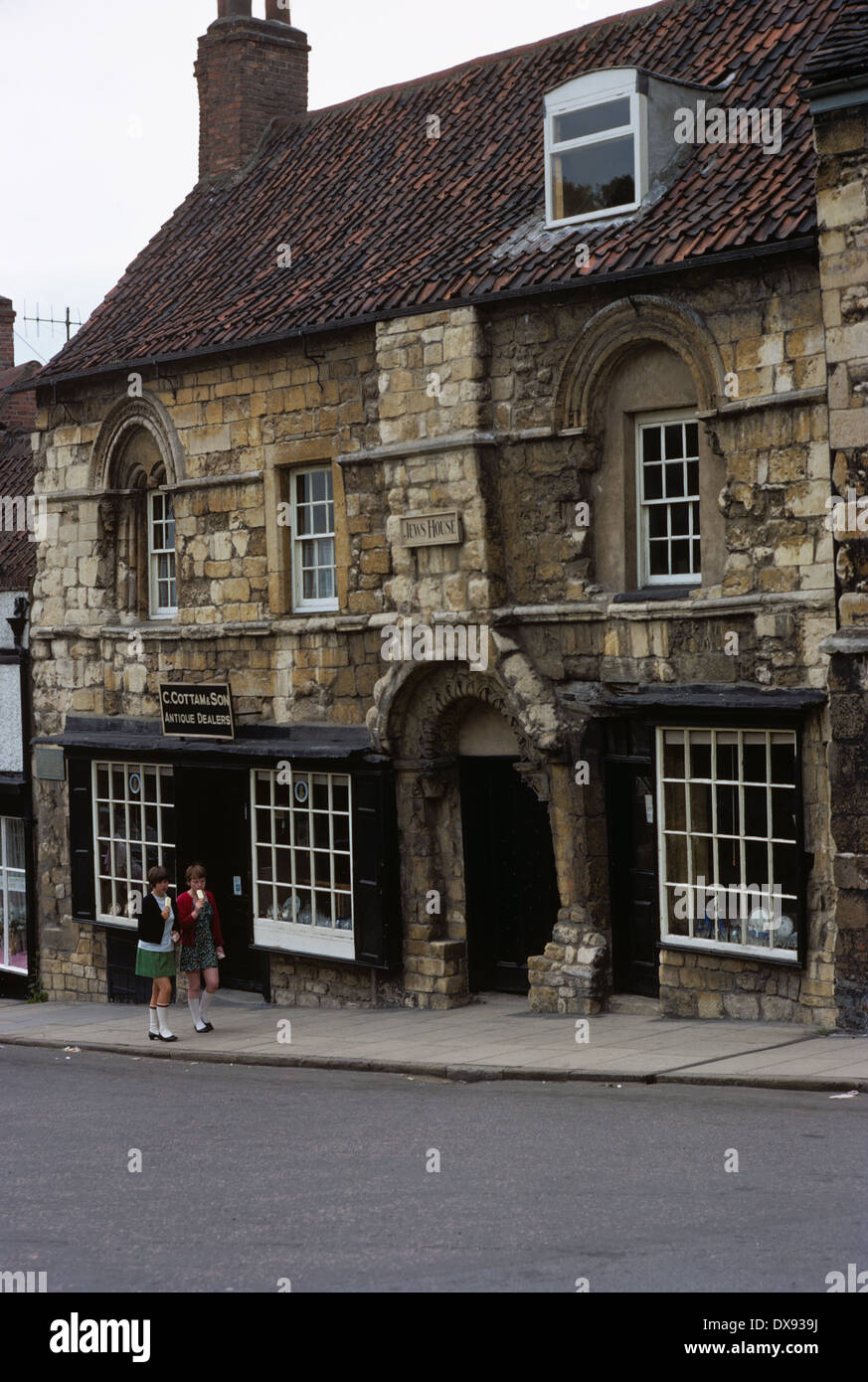 12C Norman house, Lincoln, Lincolnshire, England 690705 034 Stock Photo ...