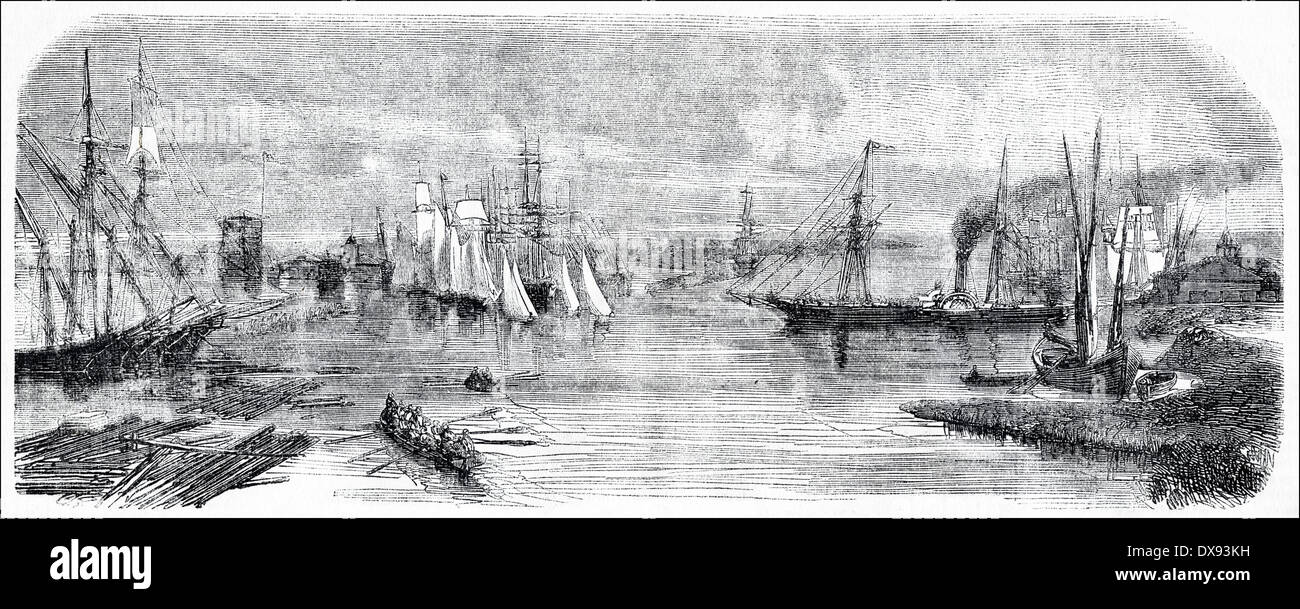 Sailing ships 1800s hi-res stock photography and images - Alamy