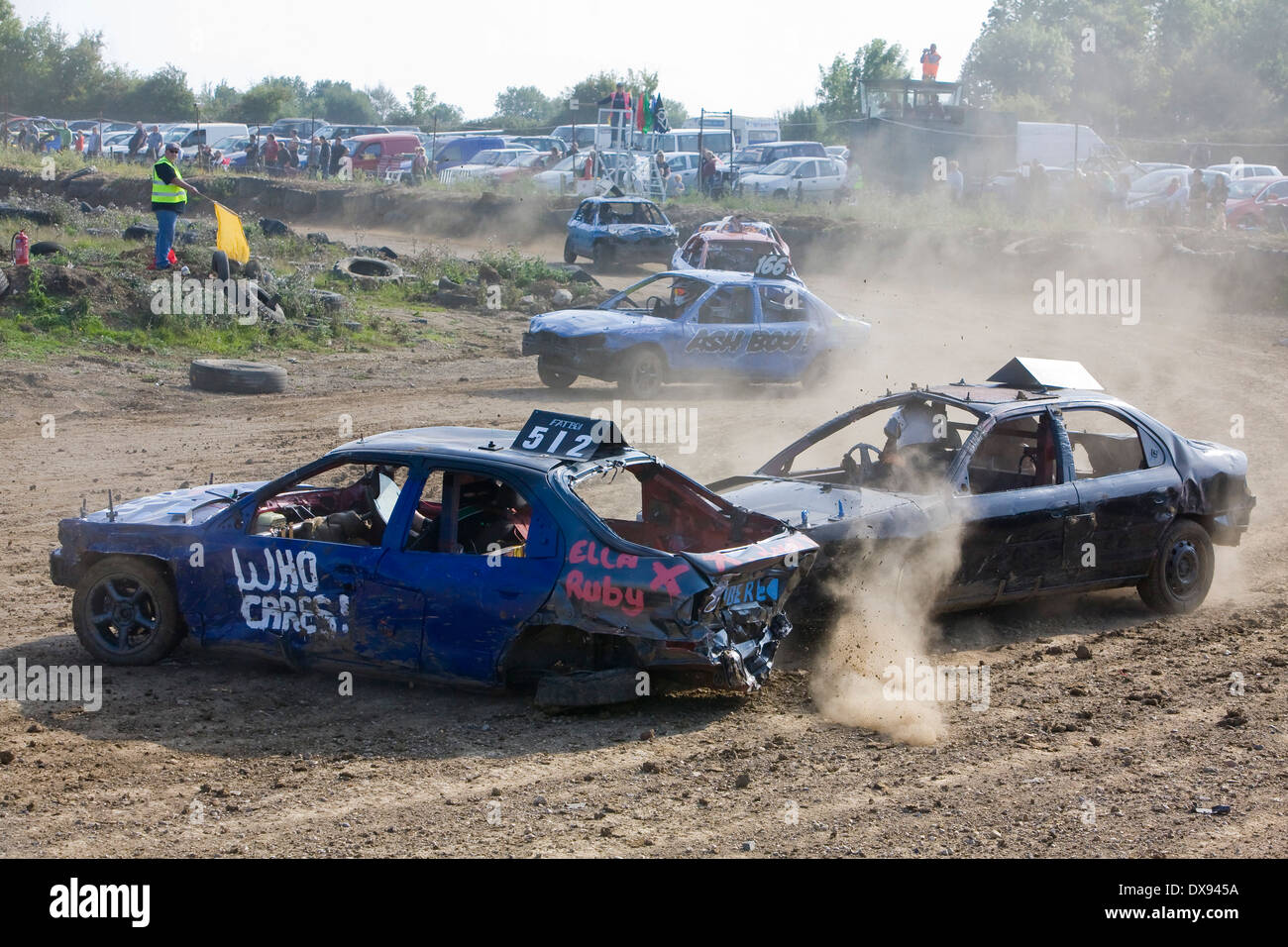 Stansted raceway banger racing hi-res stock photography and images - Alamy