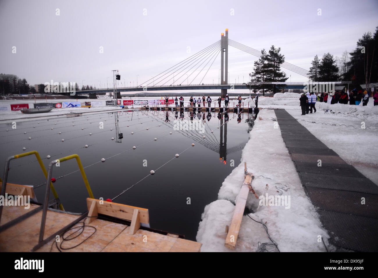 Ice swim finland hi-res stock photography and images - Alamy