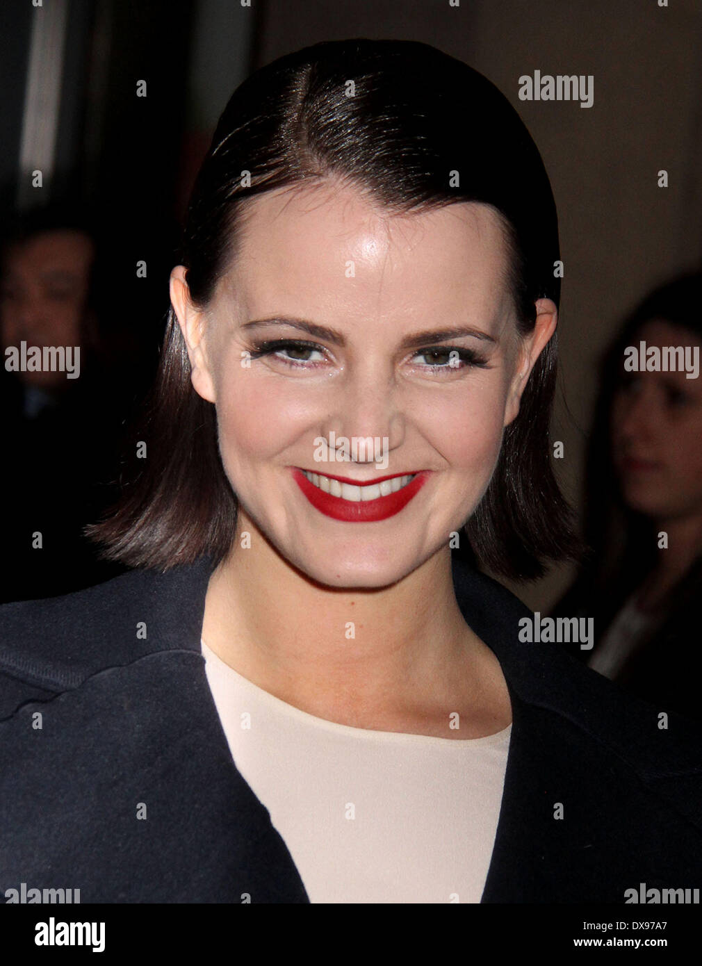 New York, New York, USA. 20th Mar, 2014. Actress AMY NEWBOLD attends ...