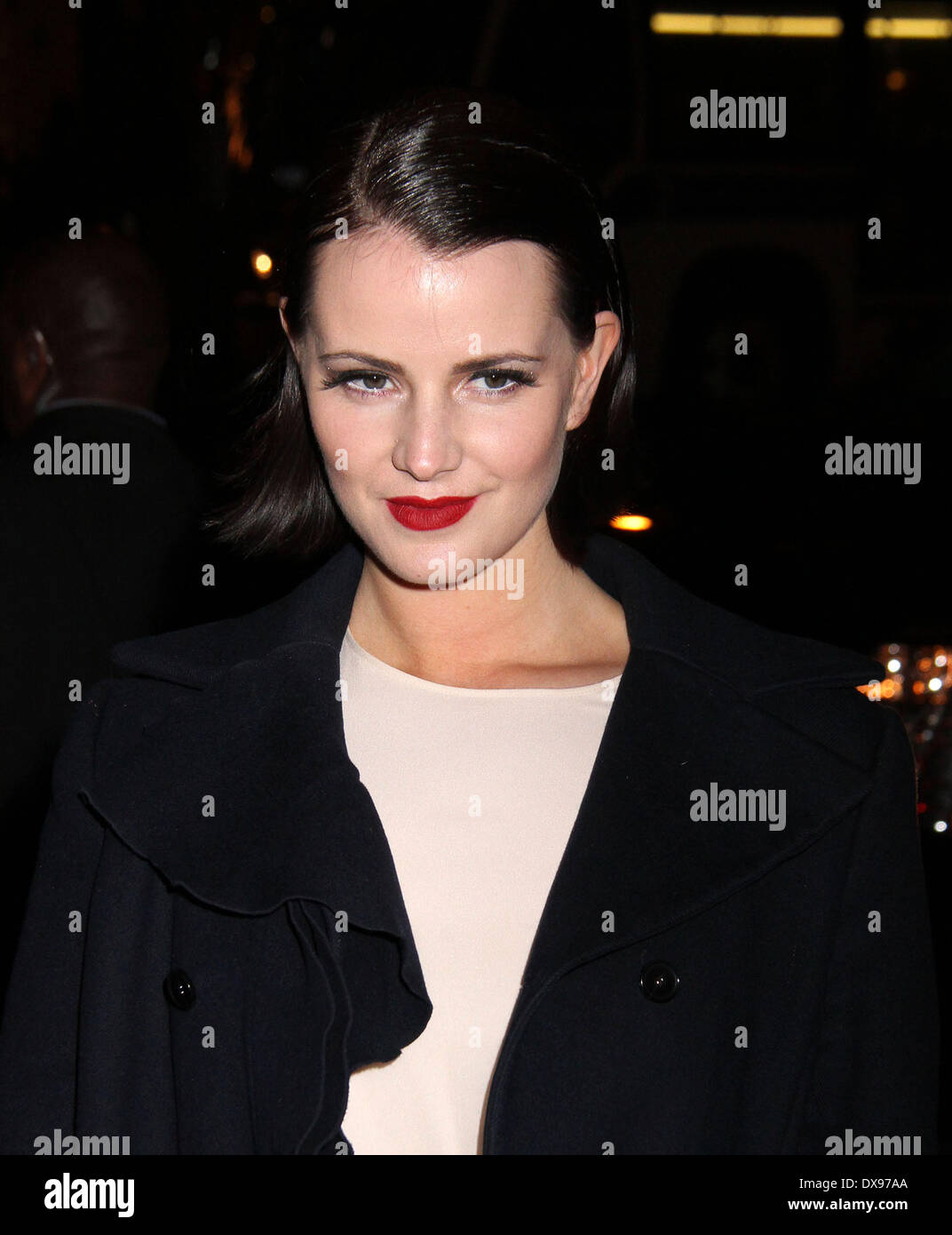 New York, New York, USA. 20th Mar, 2014. Actress AMY NEWBOLD attends ...