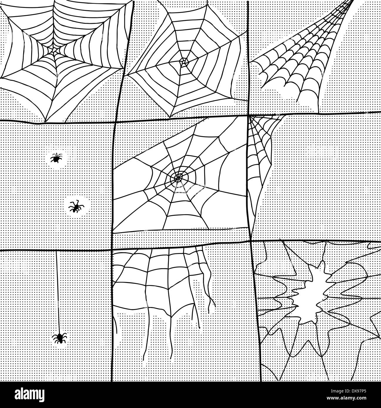 Spiders webs hand hi-res stock photography and images - Alamy