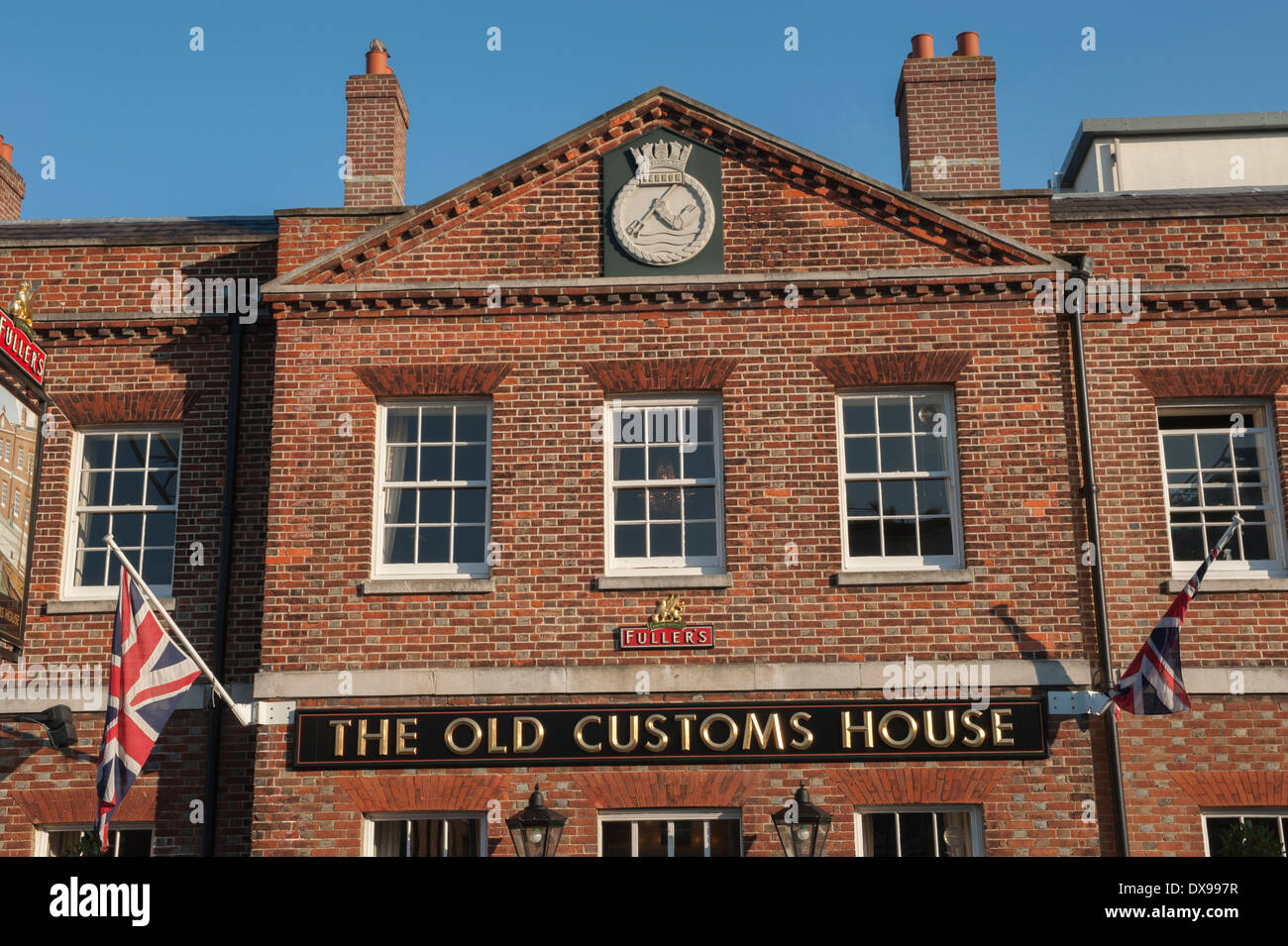 The Old Customs House at Gunwharf Quays in Portsmouth Stock Photo - Alamy