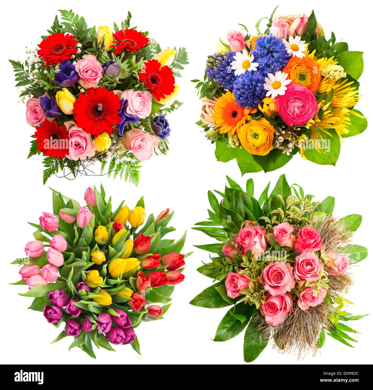 Multicolor rose bouquets hi-res stock photography and images - Alamy