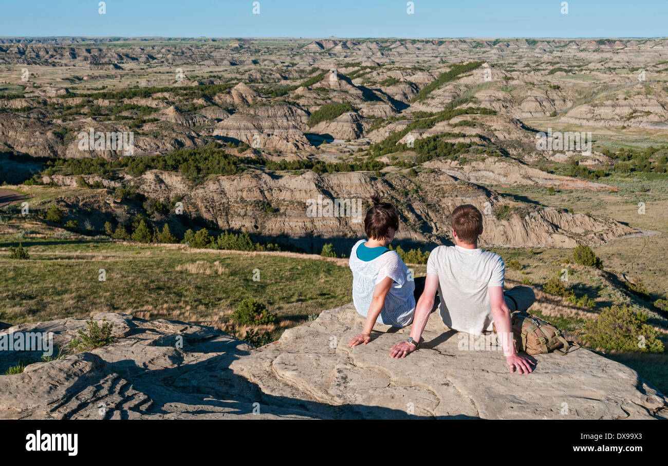 North Dakota, Theodore Roosevelt National Park, South Unit, Scenic Loop ...