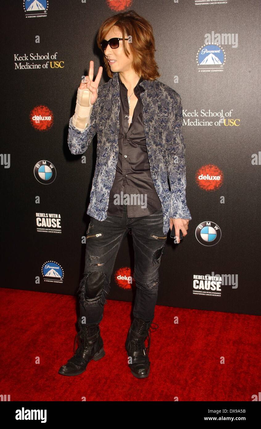 Hollywood, California, USA. 20th Mar, 2014. Yoshiki attends the ...