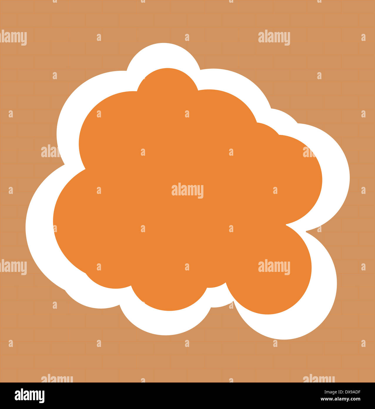 wall, brick, with place for text, vector illustration Stock Photo - Alamy