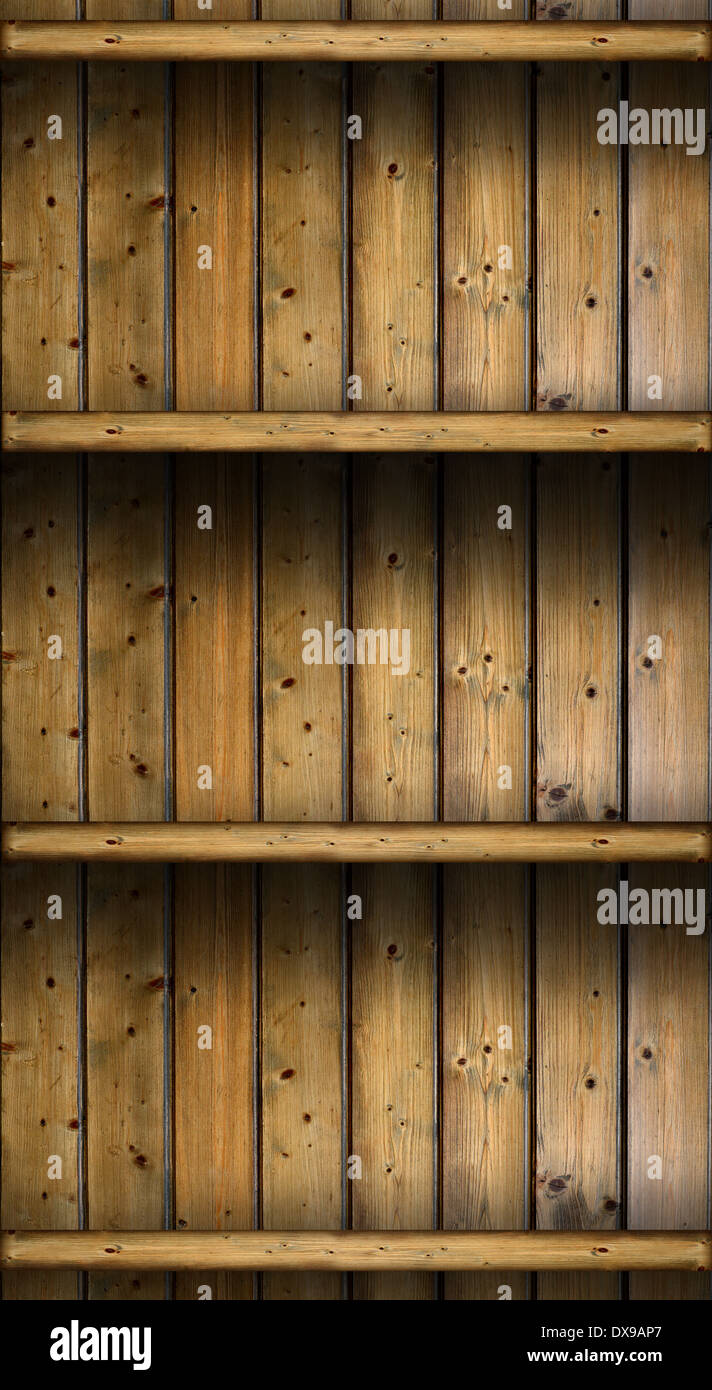 Wooden shelves texture hi-res stock photography and images - Alamy