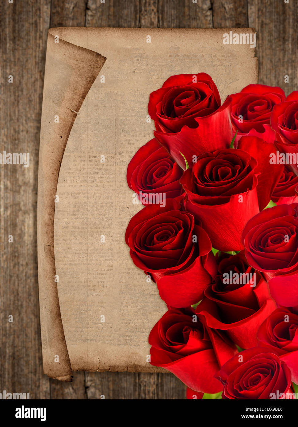 Red paper sheet hi-res stock photography and images - Alamy