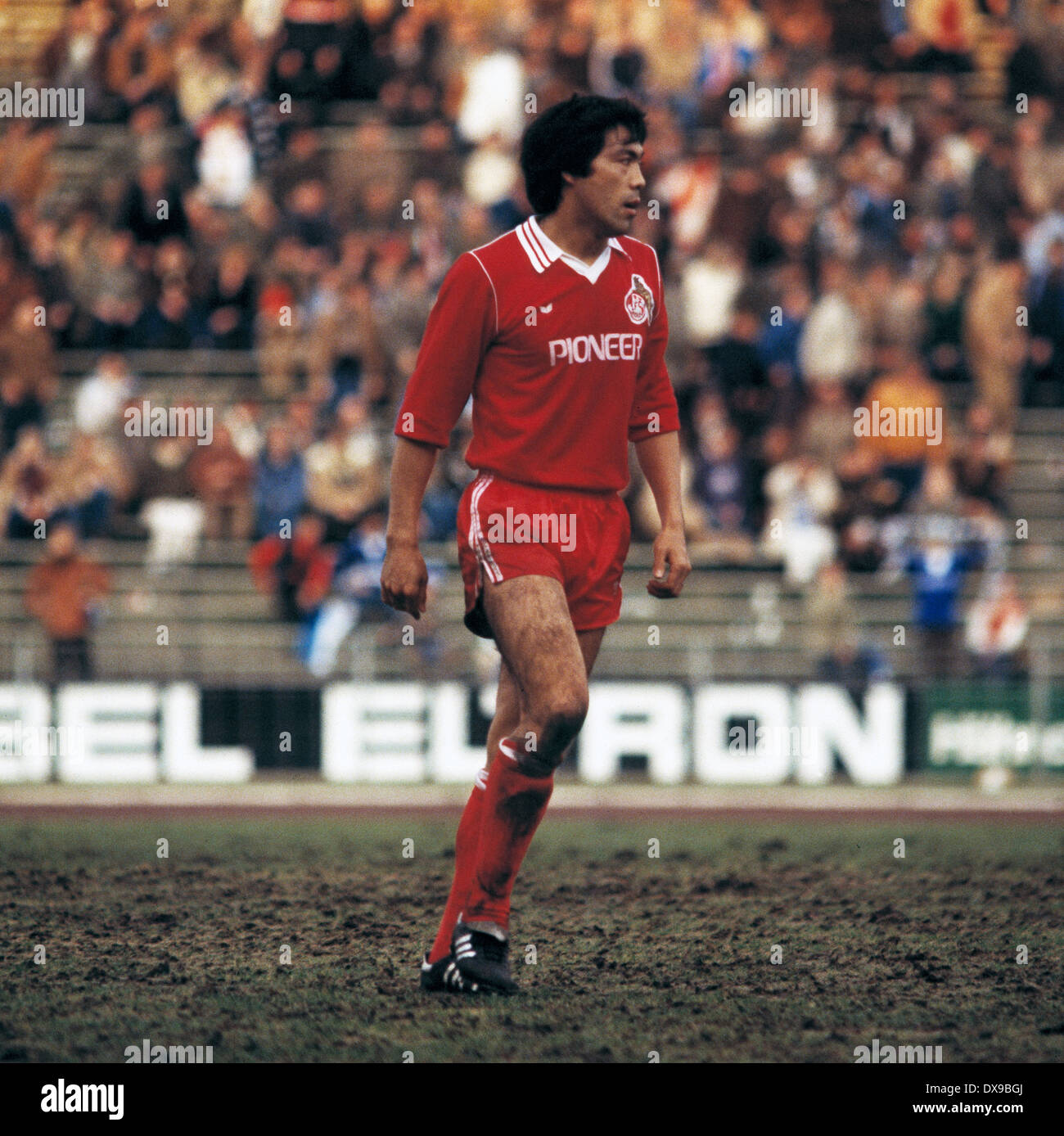 Spielszene, Yasuhiko Okudera (fc), Fussball, Bundesliga, 1979/1980 ...
