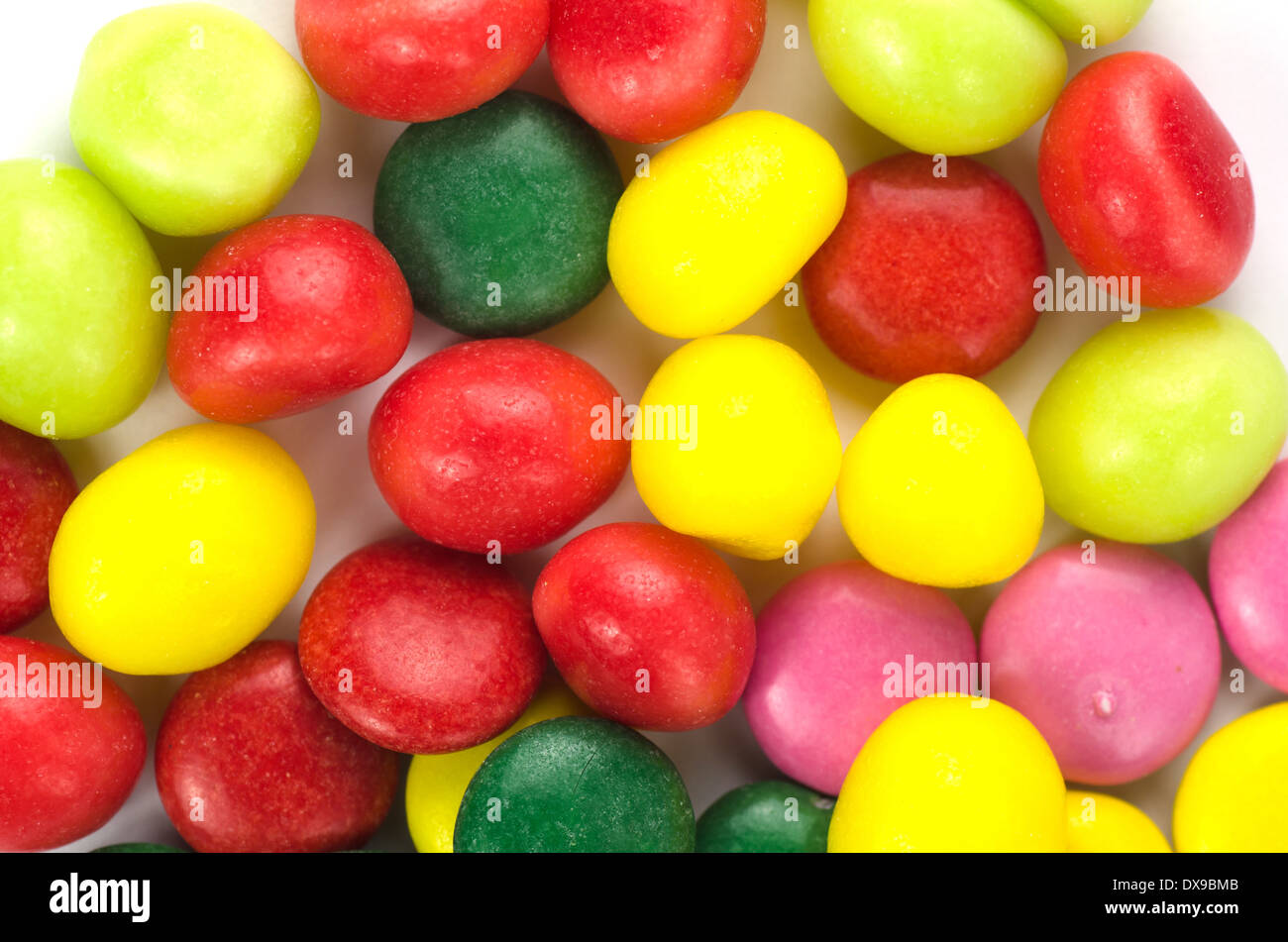Candy in different colours Stock Photo - Alamy