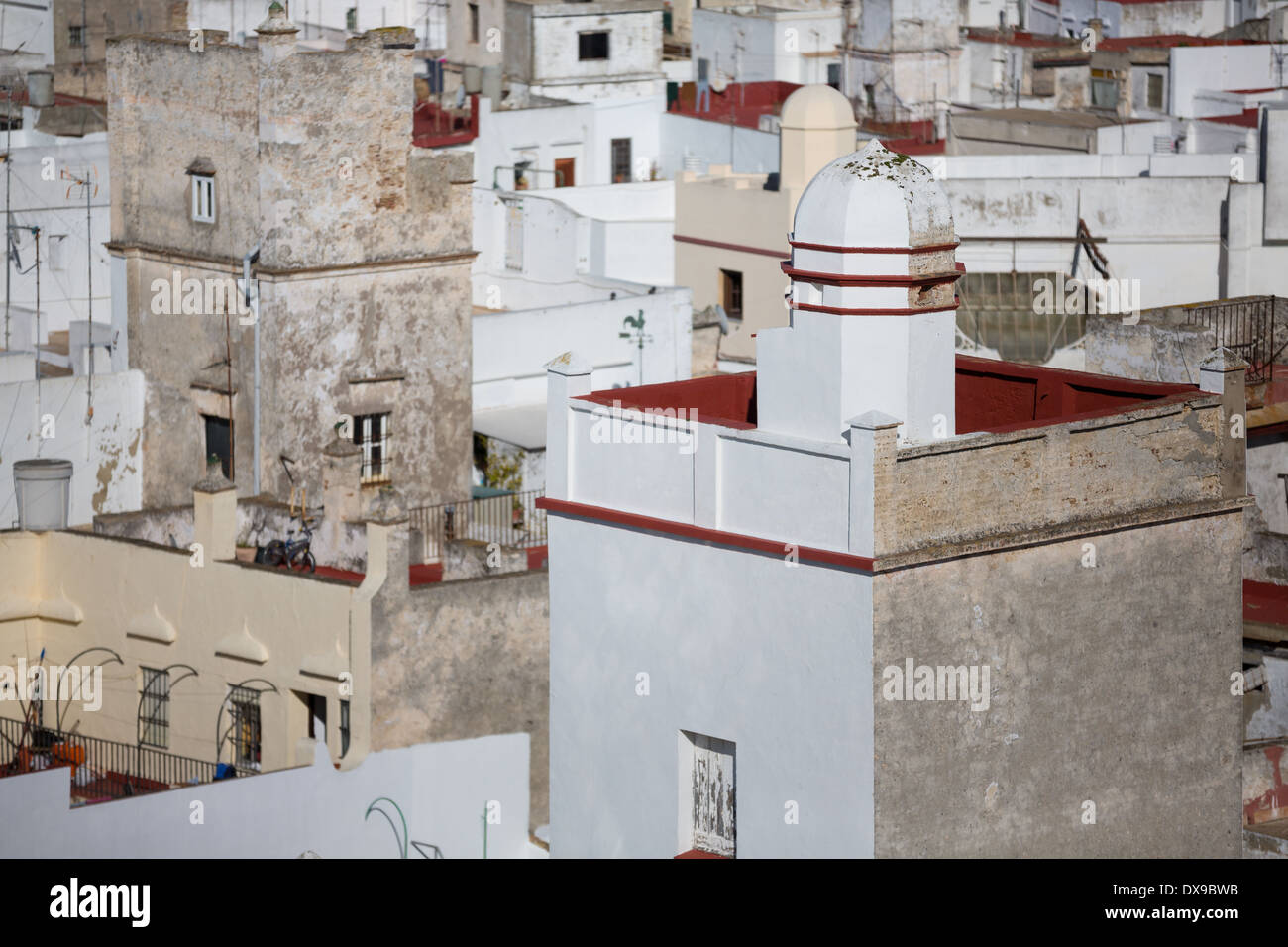The hidden tower Stock Photo - Alamy