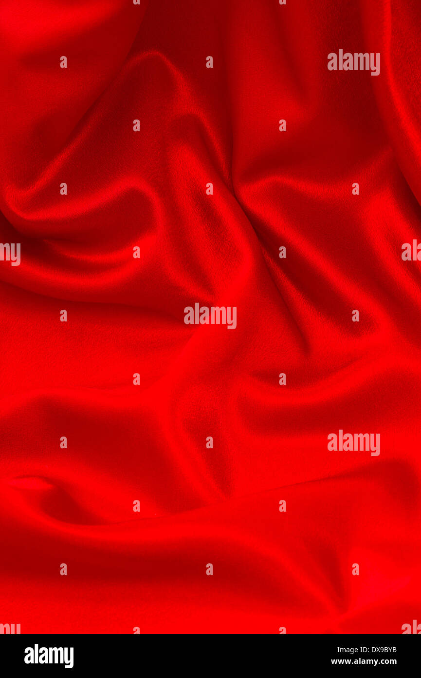 Red satin fabric hi-res stock photography and images - Alamy