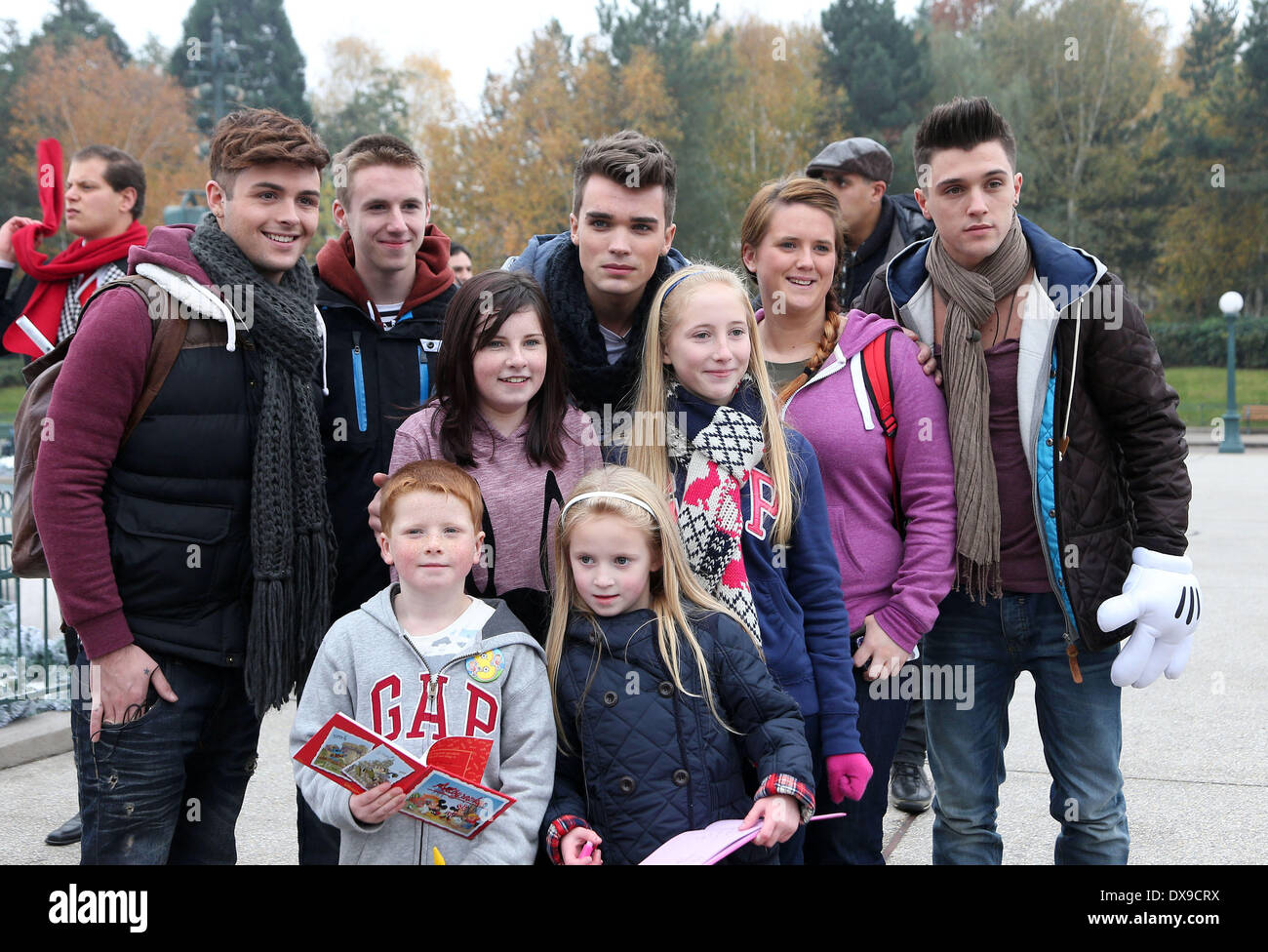 Jaymi Hensley, Jamie Hamblett and Josh Cuthbert of Union J The X Factor ...