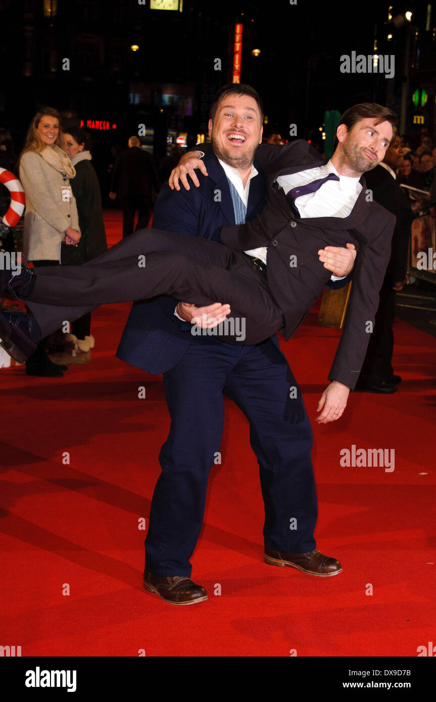 Marc Wootton and David Tennant Nativity 2 World Premiere held at the ...
