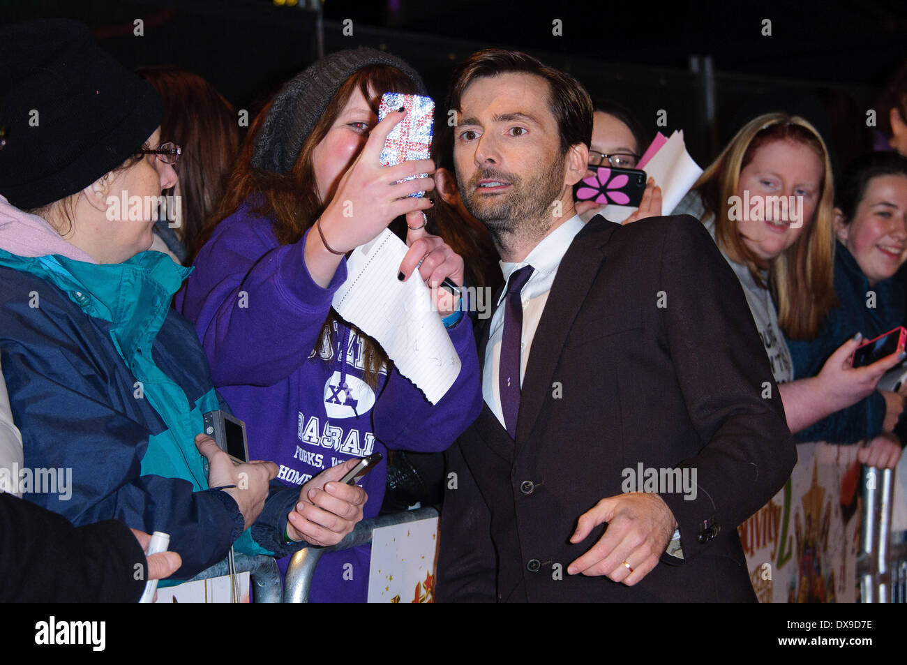 David Tennant Nativity 2 World Premiere held at the Empire, Leicester ...