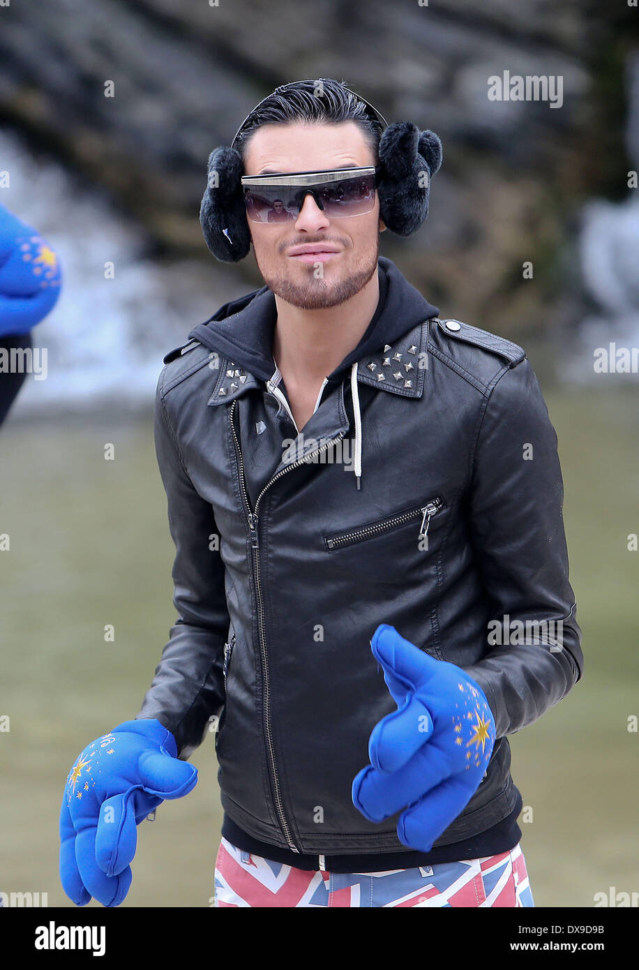 Rylan Clark The X Factor finalists enjoy a day out at Disneyland Paris ...