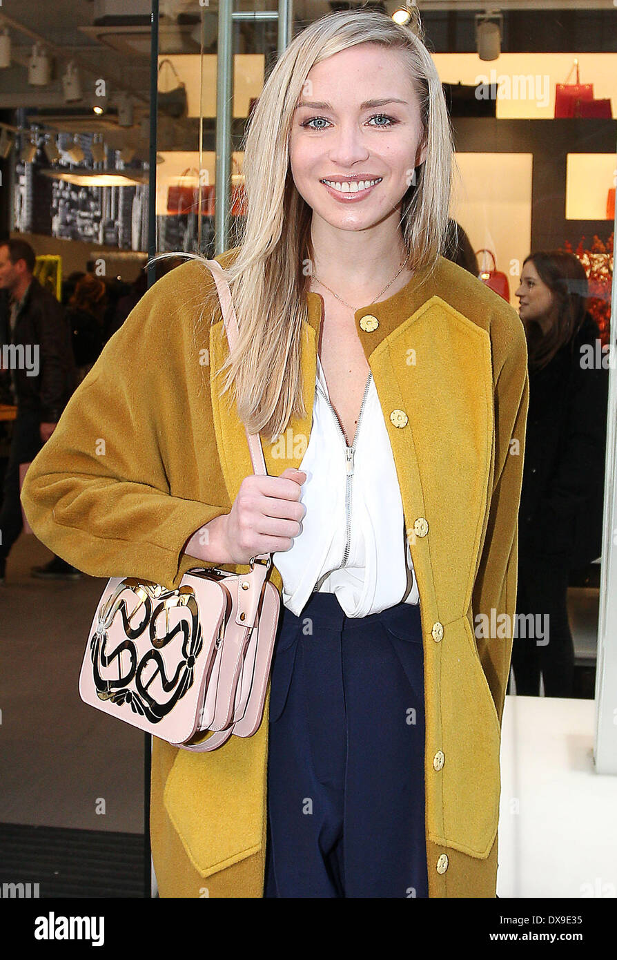 Noelle Reno DKNY 'Hearts for Haiti' event in London London, England ...