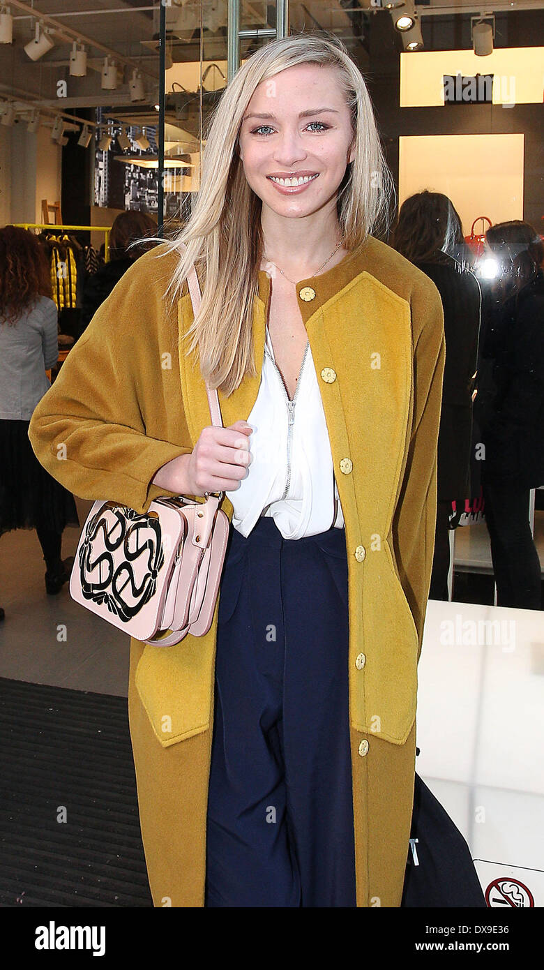 Noelle Reno DKNY 'Hearts for Haiti' event in London London, England ...