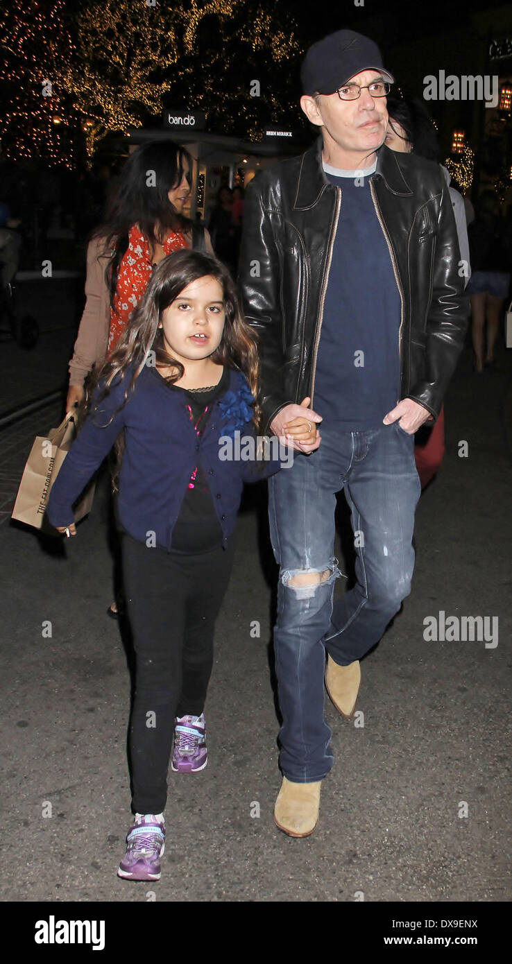 Billy Bob Thornton with daughter Bella, heads for The Fat Cow ...