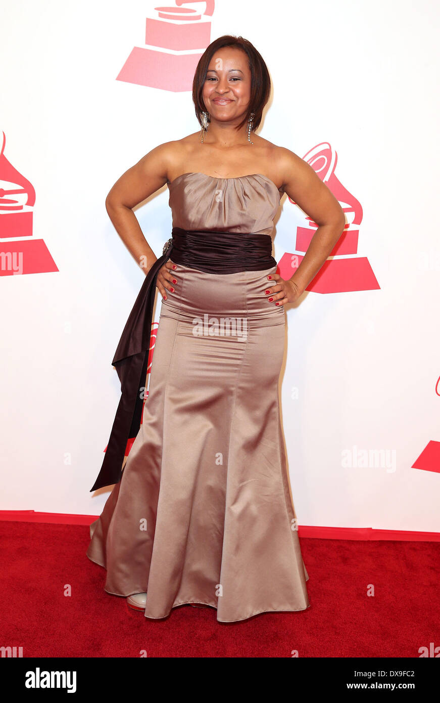 Rossmery Gomez attends the XIII Annual Latin Grammy Person Of The Year ...