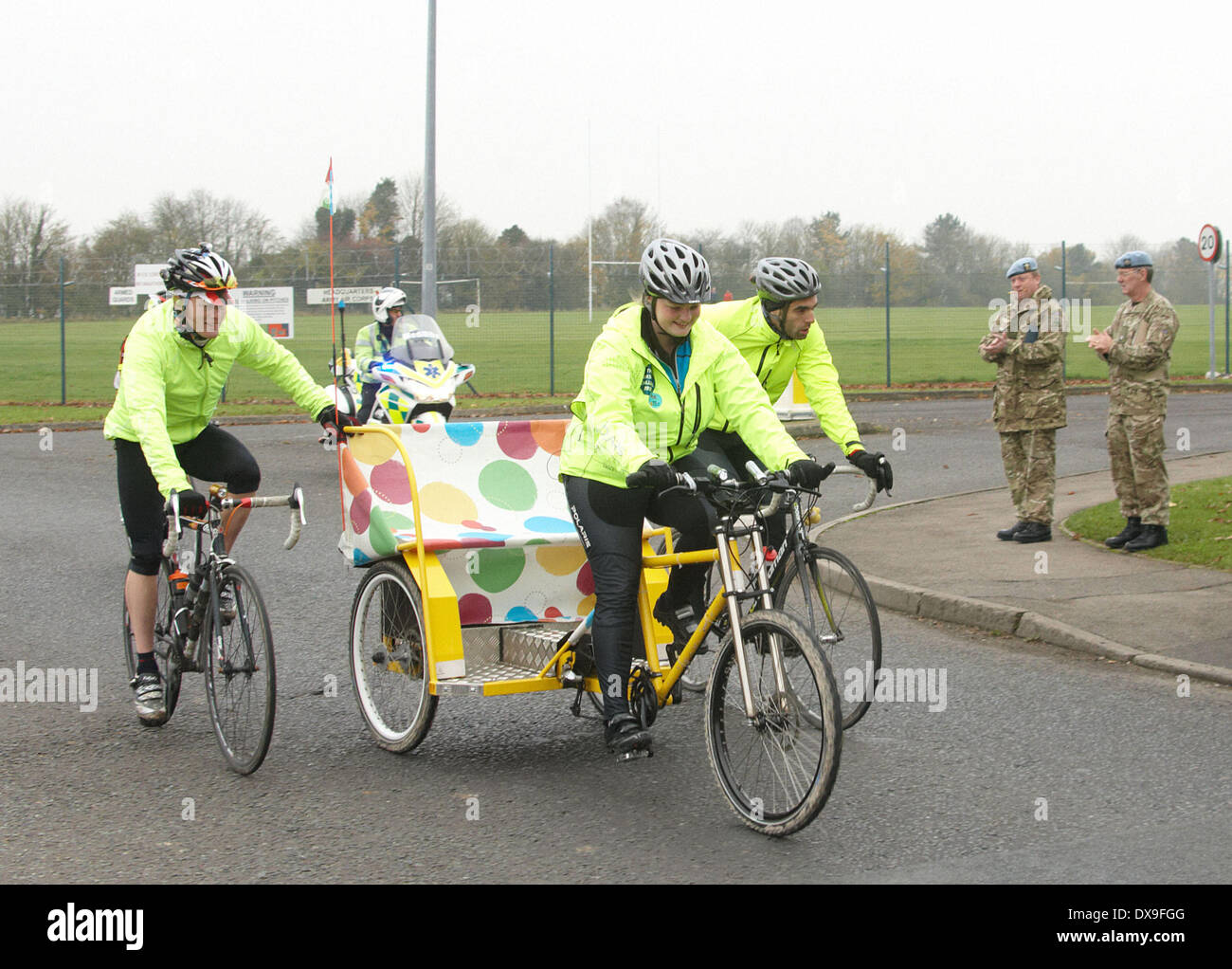 Challengers on the BBC One Show Rickshaw Challenge for Children in Need ...
