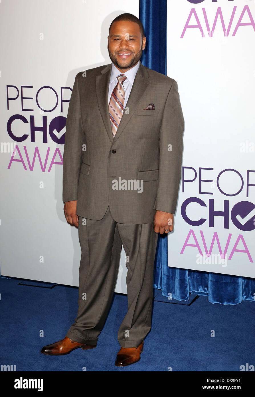 Actor Anthony Anderson People's Choice Awards 2013 Nominations Press ...