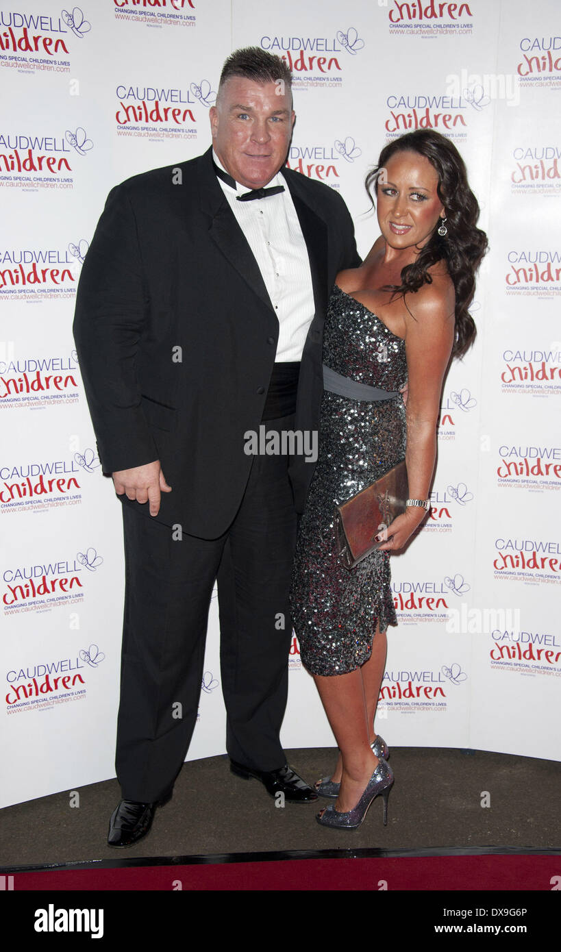 Joe Egan and guest Caudwell Children Winter Butterfly Ball held at ...