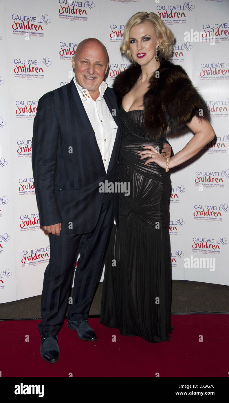 Aldo Zilli and wife Nikki Zilli Caudwell Children Winter Butterfly Ball ...