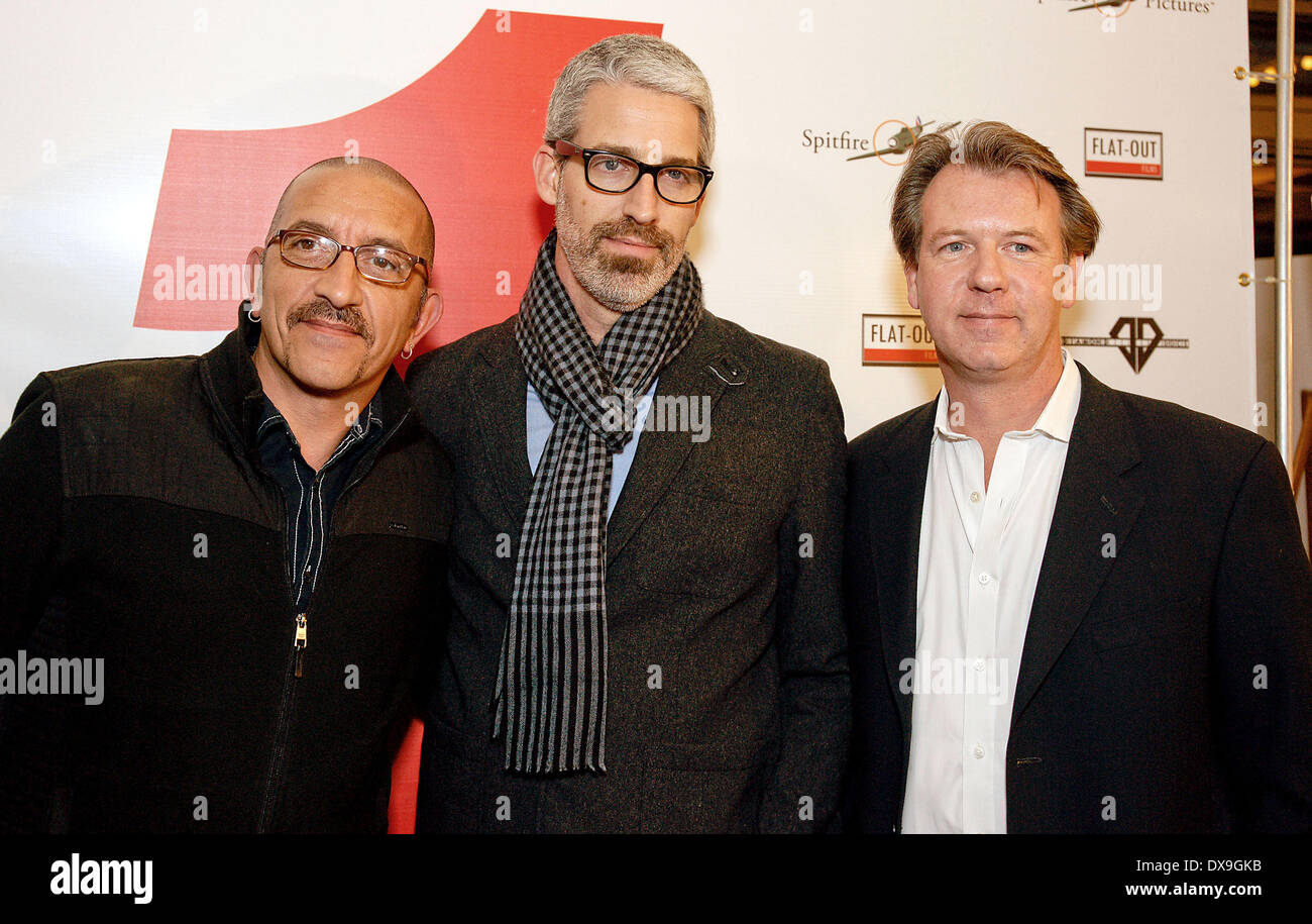 Paul Crowder, Mark Monroe, and Michael Shevloff arriving at the ...