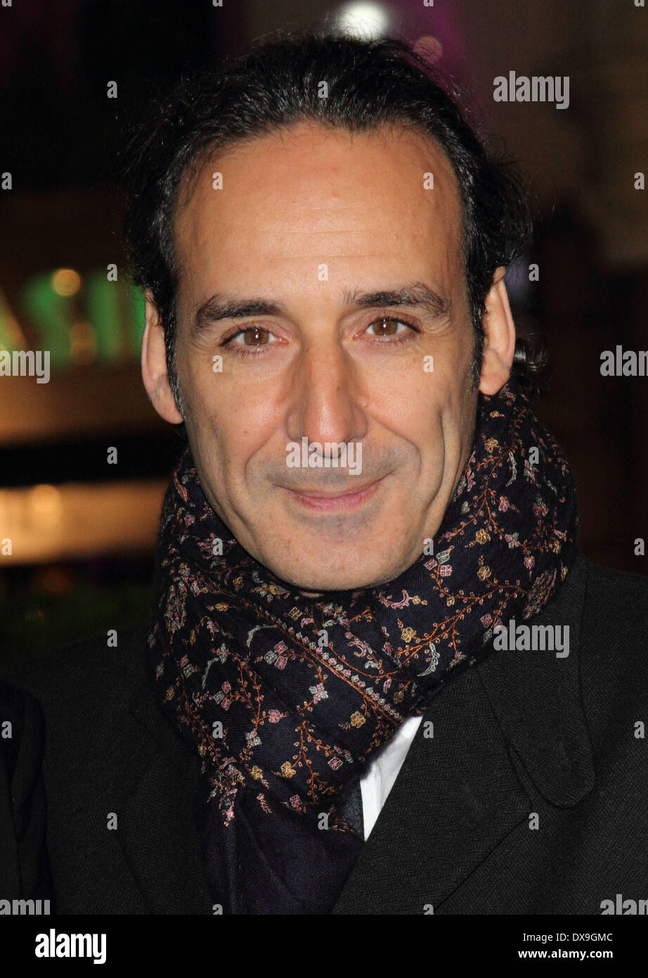 Alexandre Desplat at the UK film premiere of 'Rise of the Guardians ...