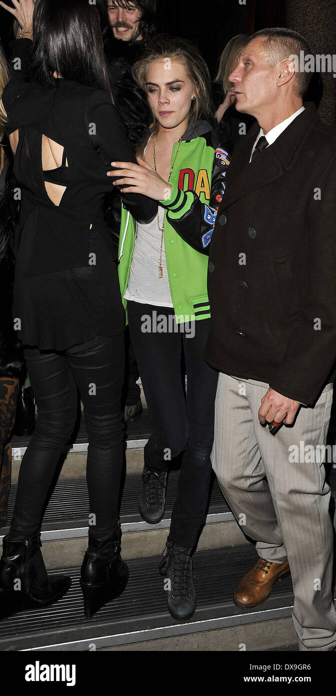 Cara Delevingne at the after party celebrating the launch of 'Kate: The ...