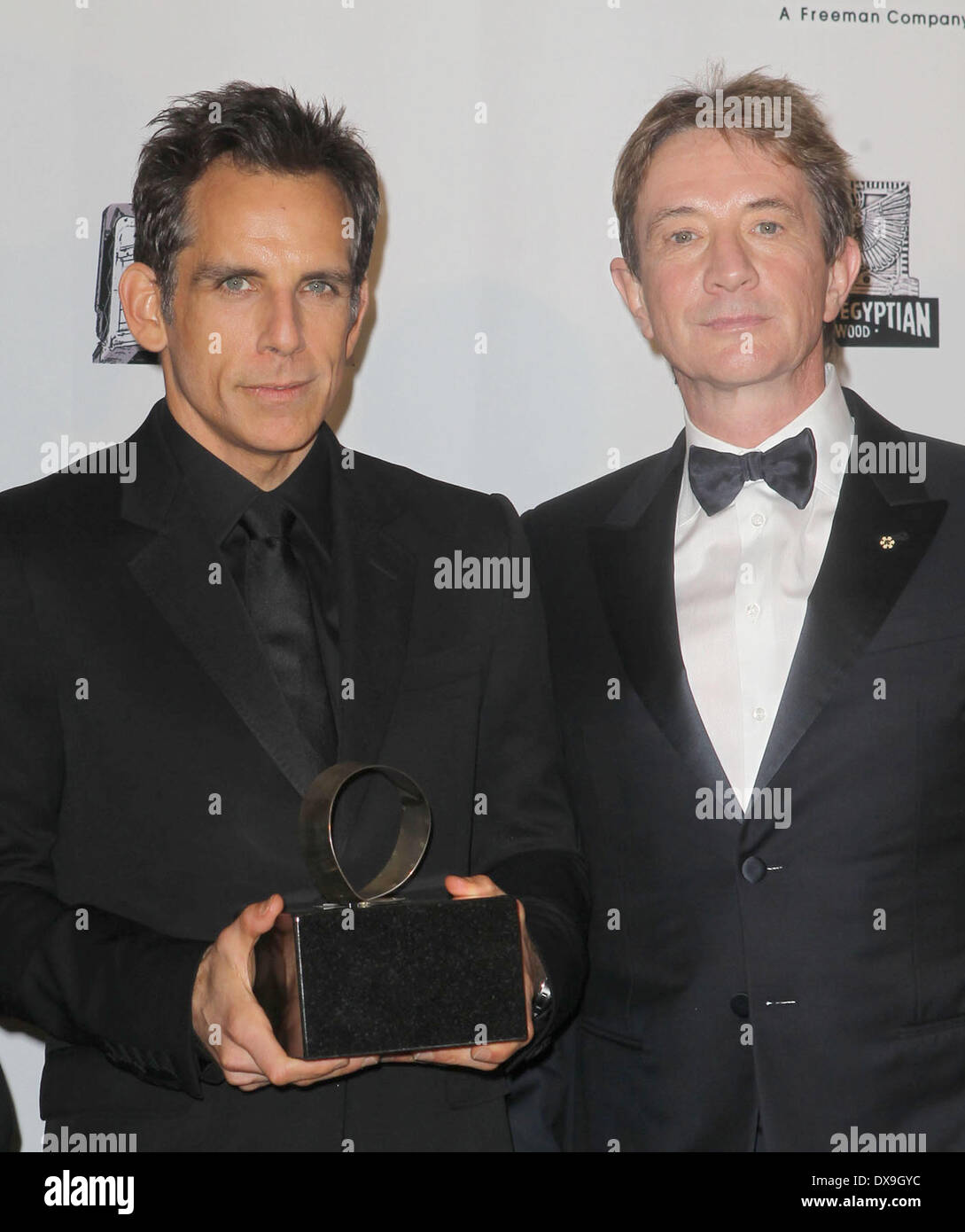 Ben Stiller, Martin Short during the 26th American Cinematheque Award ...
