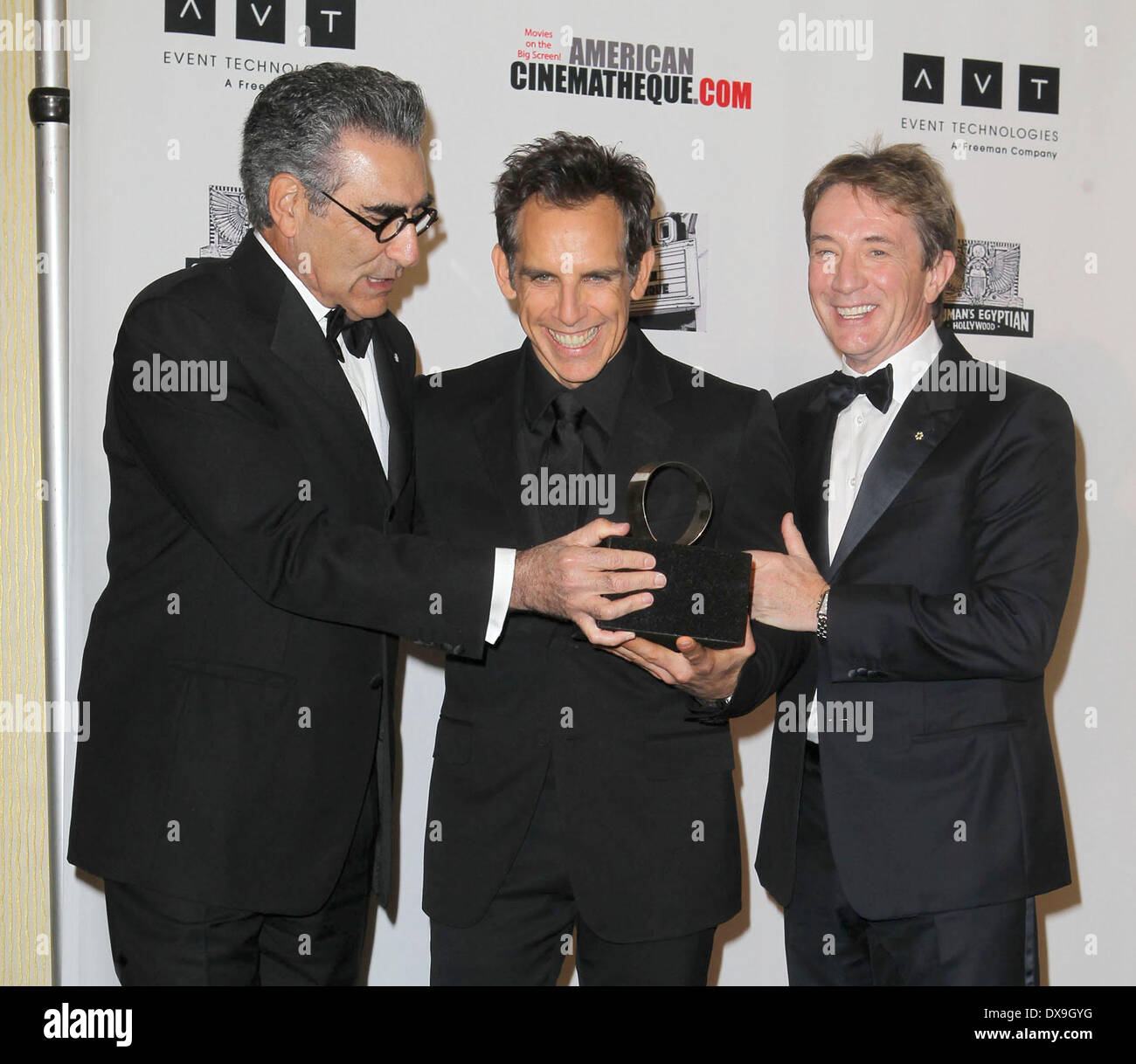 Eugene Levy, Ben Stiller, Martin Short during the 26th American ...