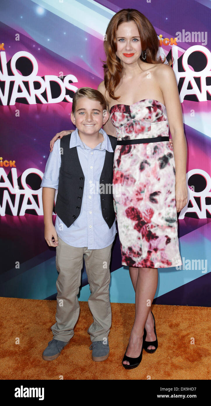 Buddy Handleson and Haley Strode attends the Nickelodeon's 2012 ...