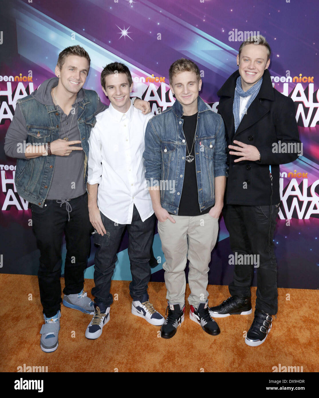 Aaron Scott, Kieran Ackerman, Adam Ackerman and Sonny Fredie Pederson ...