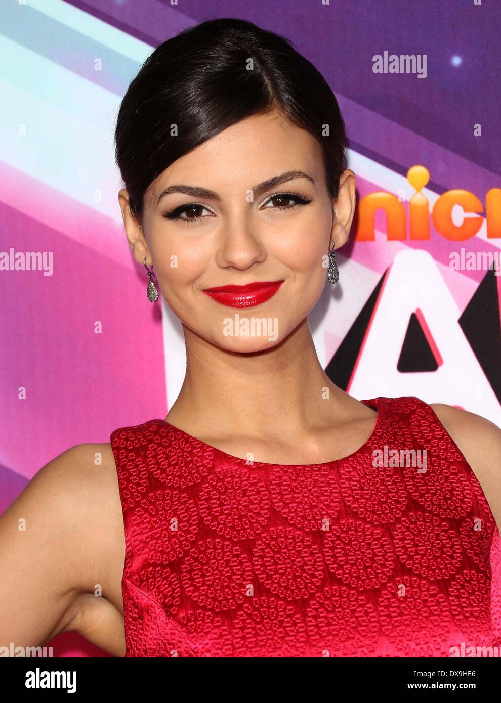 Victoria Justice Nickelodeon's 2012 TeenNick HALO Awards, held at the ...
