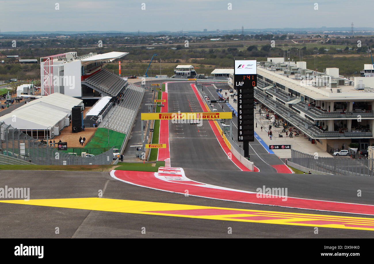 Circuit view - Circuit of Americas for the United States in Austin ...