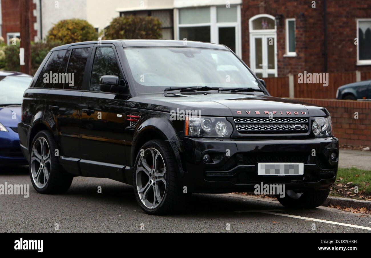 Steven Gerrard's brand new limited edition Range Rover, which his wife ...