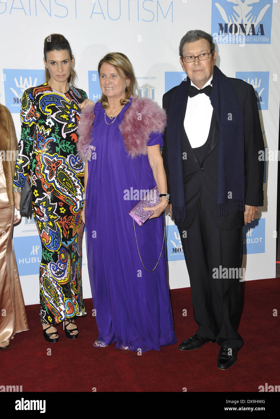 Michel Pastor and his wife and his daugter Alexandra attends the Gala ...