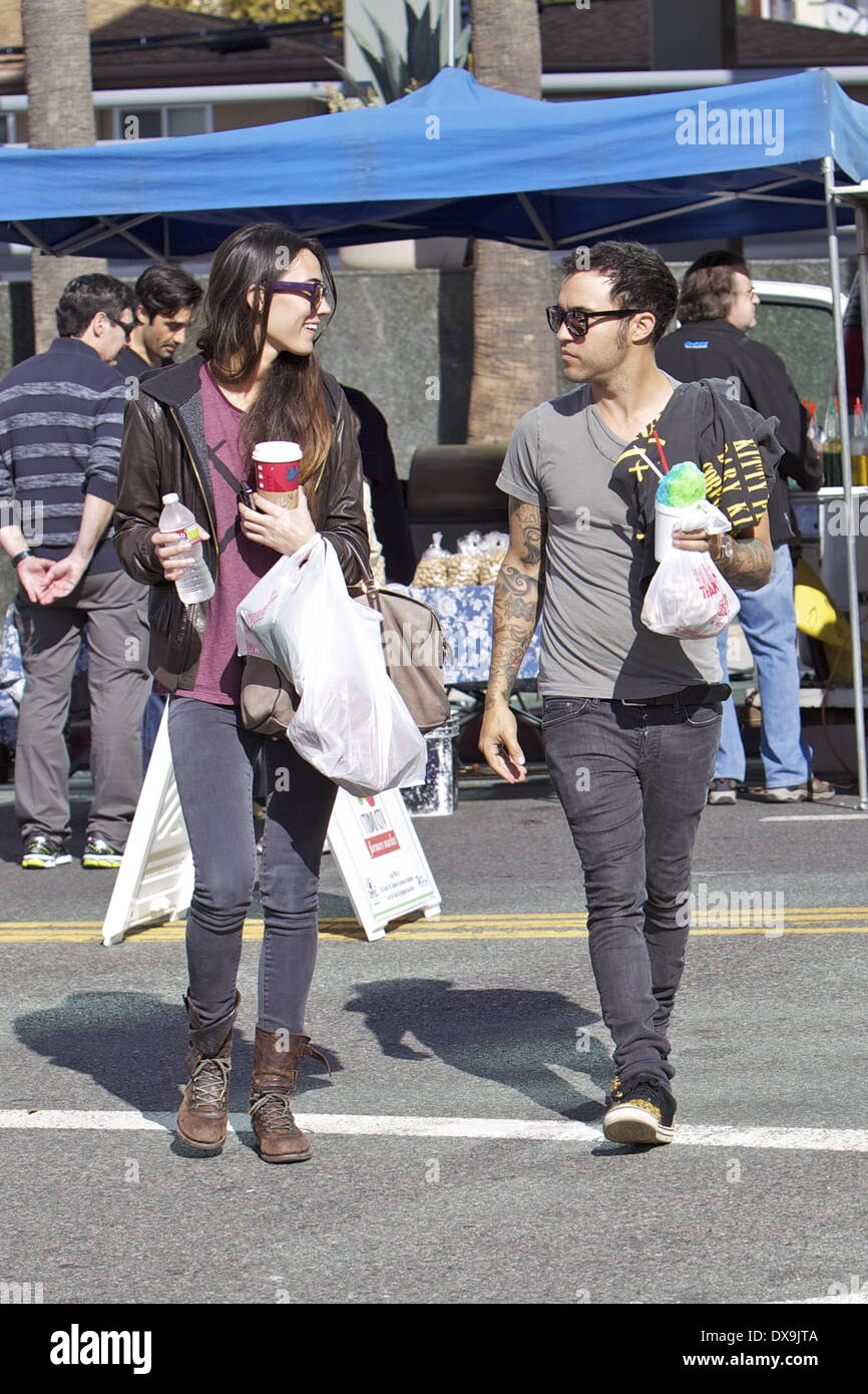 Pete Wentz and girlfriend Meagan Camper celebrate Bronx Wentz 4th ...