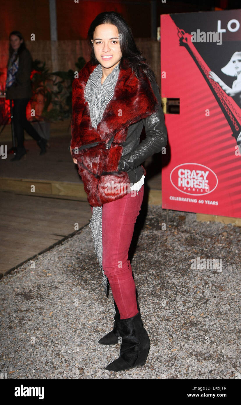 Michelle rodriguez crazy horse london hi-res stock photography and ...