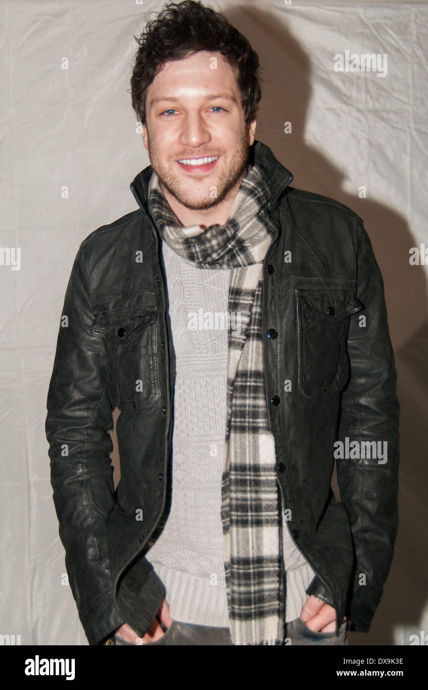 Matt Cardle Sheffield Christmas lights switch-on Sheffield, England ...