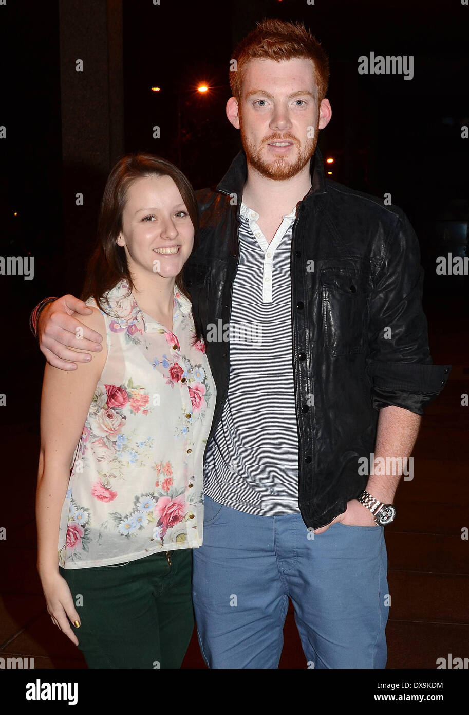 Maria Leacy and Pat Byrne Celebrities outside the RTE Studios for 'The ...