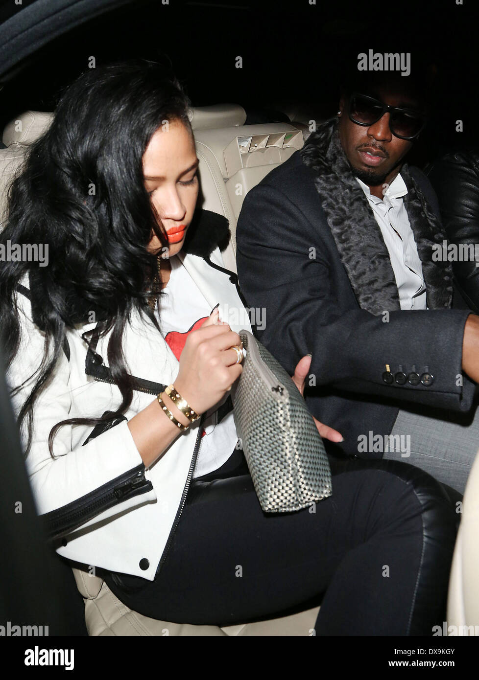 Sean 'Diddy' Combs leaves Nobu Berkeley restaurant in Mayfair. London ...