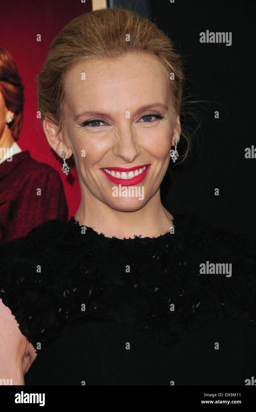 Toni Collette at the 'Hitchcock' premiere at the Ziegfeld Theater ...