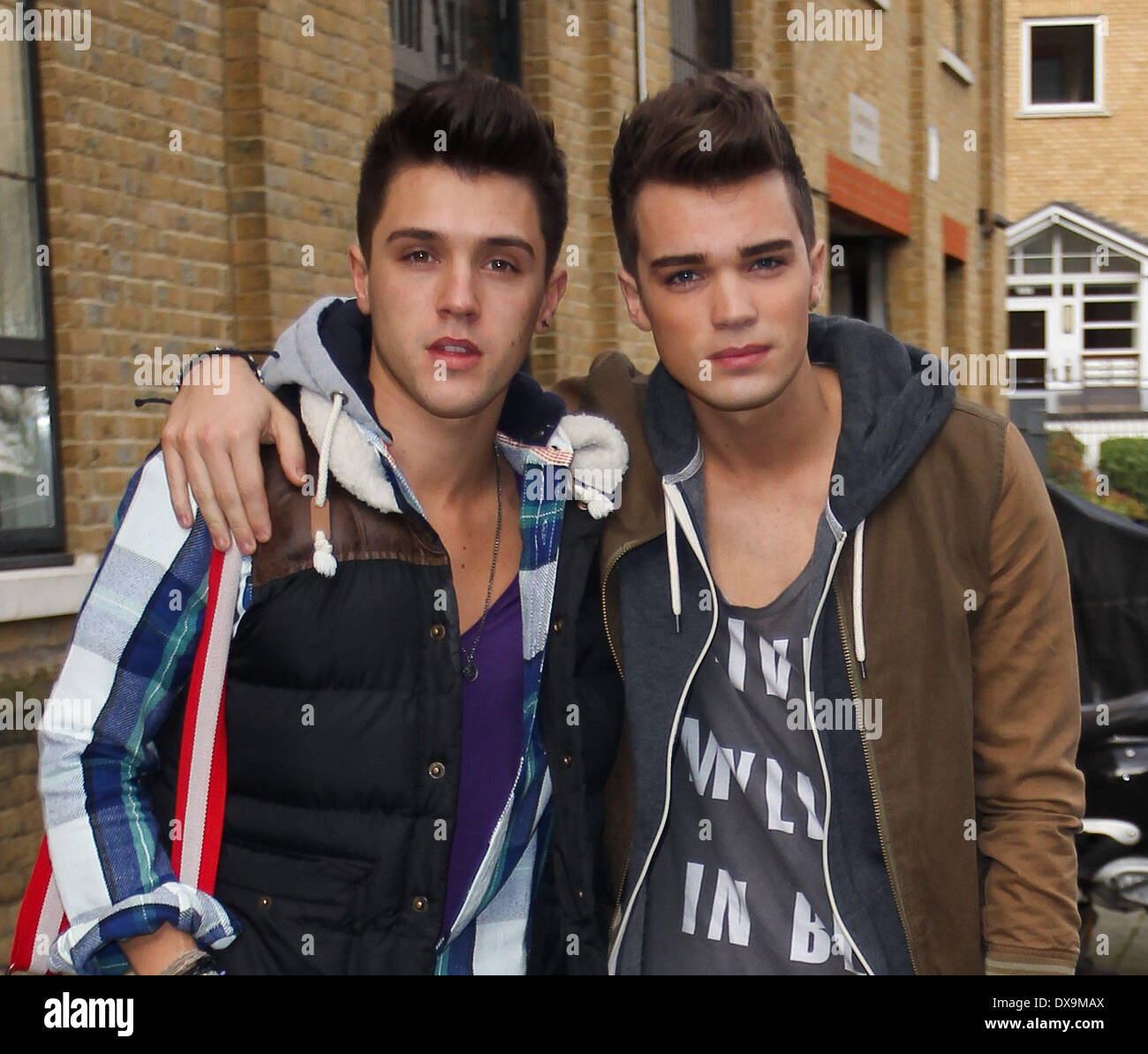 Jamie 'JJ' Hamblett and Josh Cuthbert of Union J 'The X Factor ...