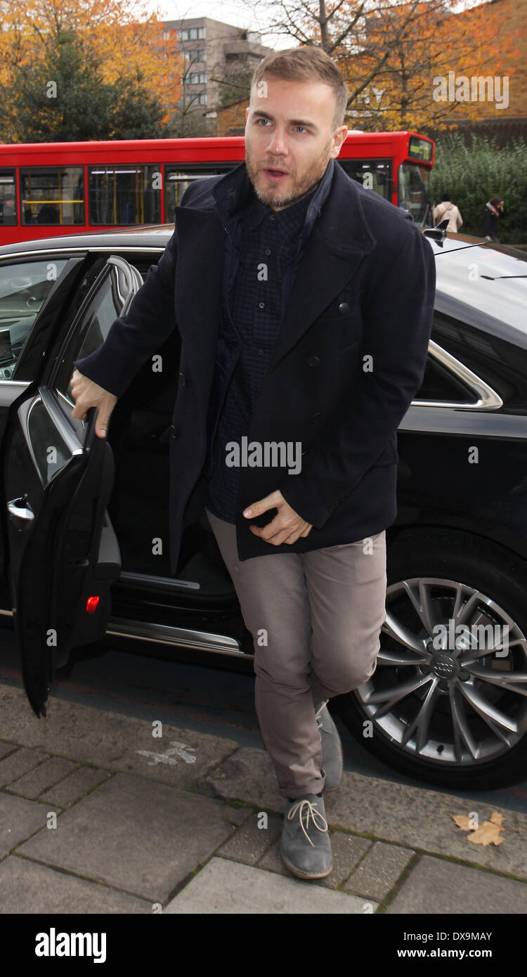 Gary Barlow 'The X Factor' contestants and judges arrive at the ...